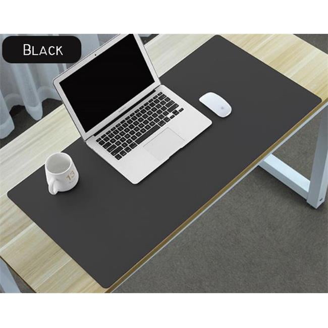 3P Experts Waterproof PU Leather Desk Pad Black - Walmart.com