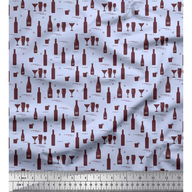 Wine Glass Fabric