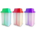 AllTopBargains Large Pickle Jar Container with Strainer Food Storage 7 ...
