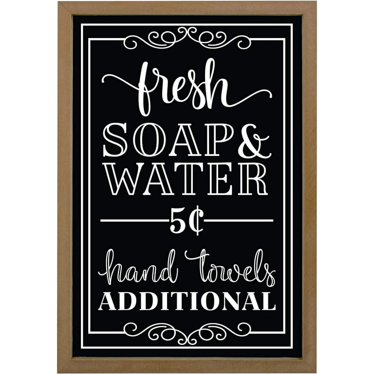 Rustic Outhouse Signs