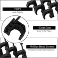 50Pcs Heavy Duty Pipe Support Clamps With Nails 1/2inch Half Clamp ...