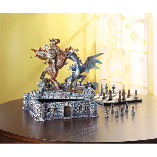 Home Locomotion Dragon & Knight Chess Set - Walmart.com