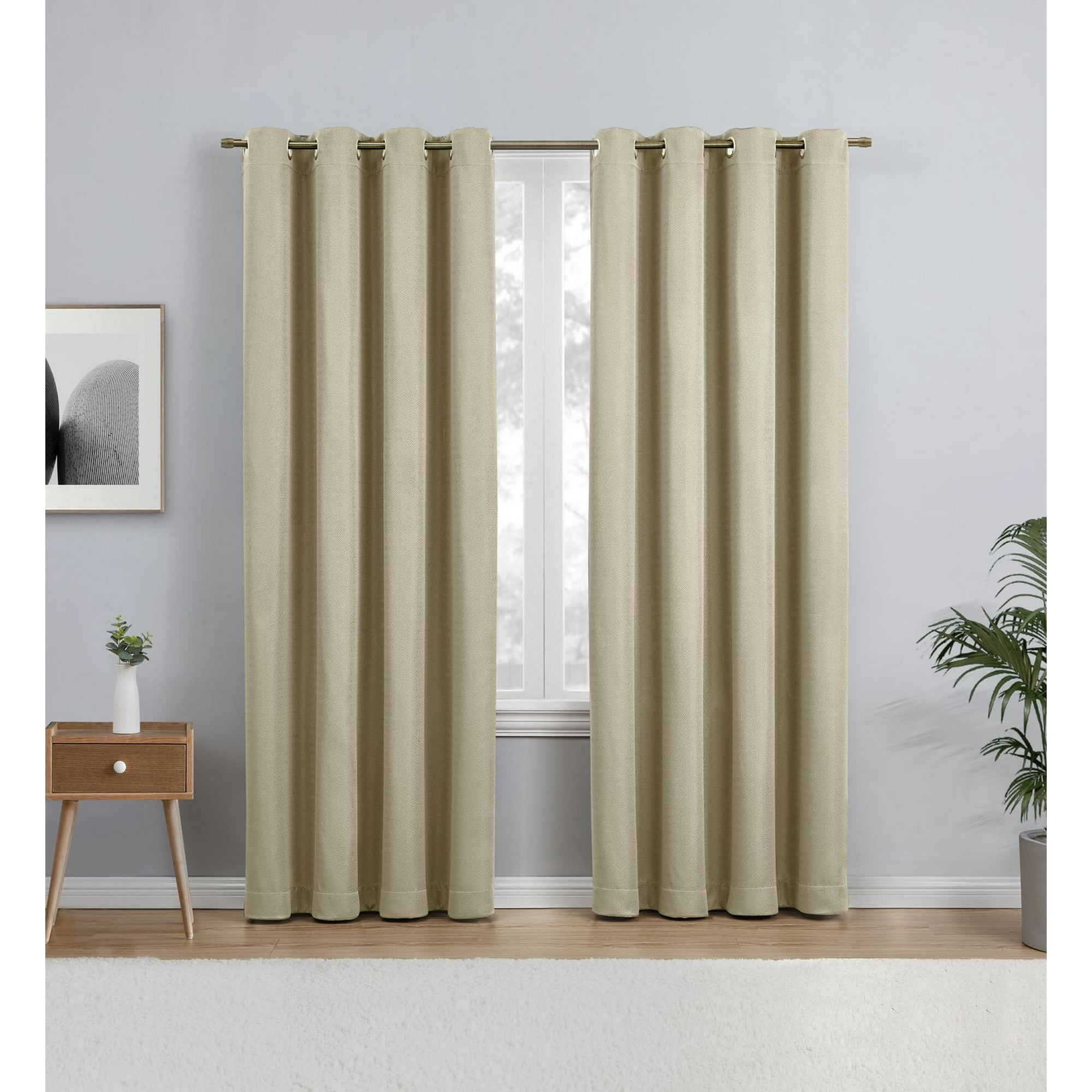 Click here for Eclipse Heath 63 Grommet Blackout Window Curtains... prices