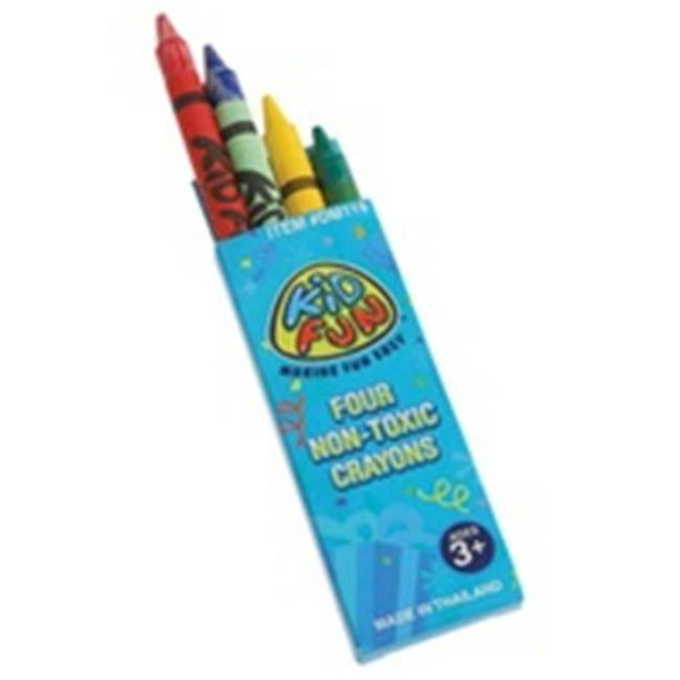 4 Pack Crayons