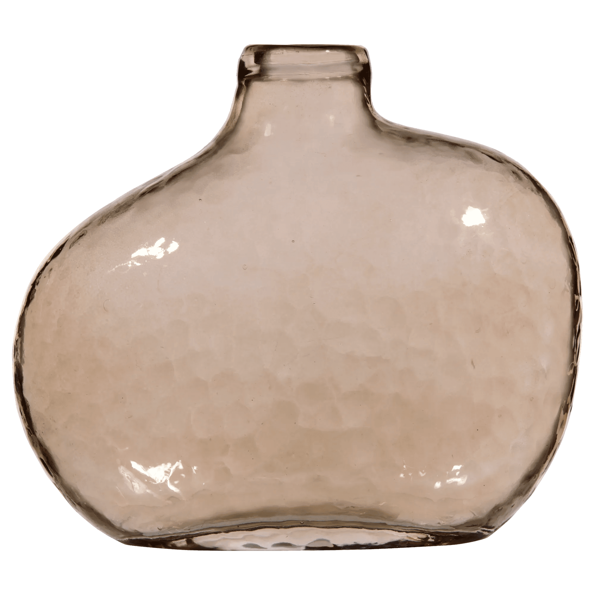 Click here for Bouclair Blush Glass Pink Vase 2.7 X 5.6 In (7 X 1... prices