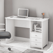 White Desk with Drawers