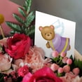 3drose, Cute Christmas Bear Flying Angel Illustration, 12 Greeting ...