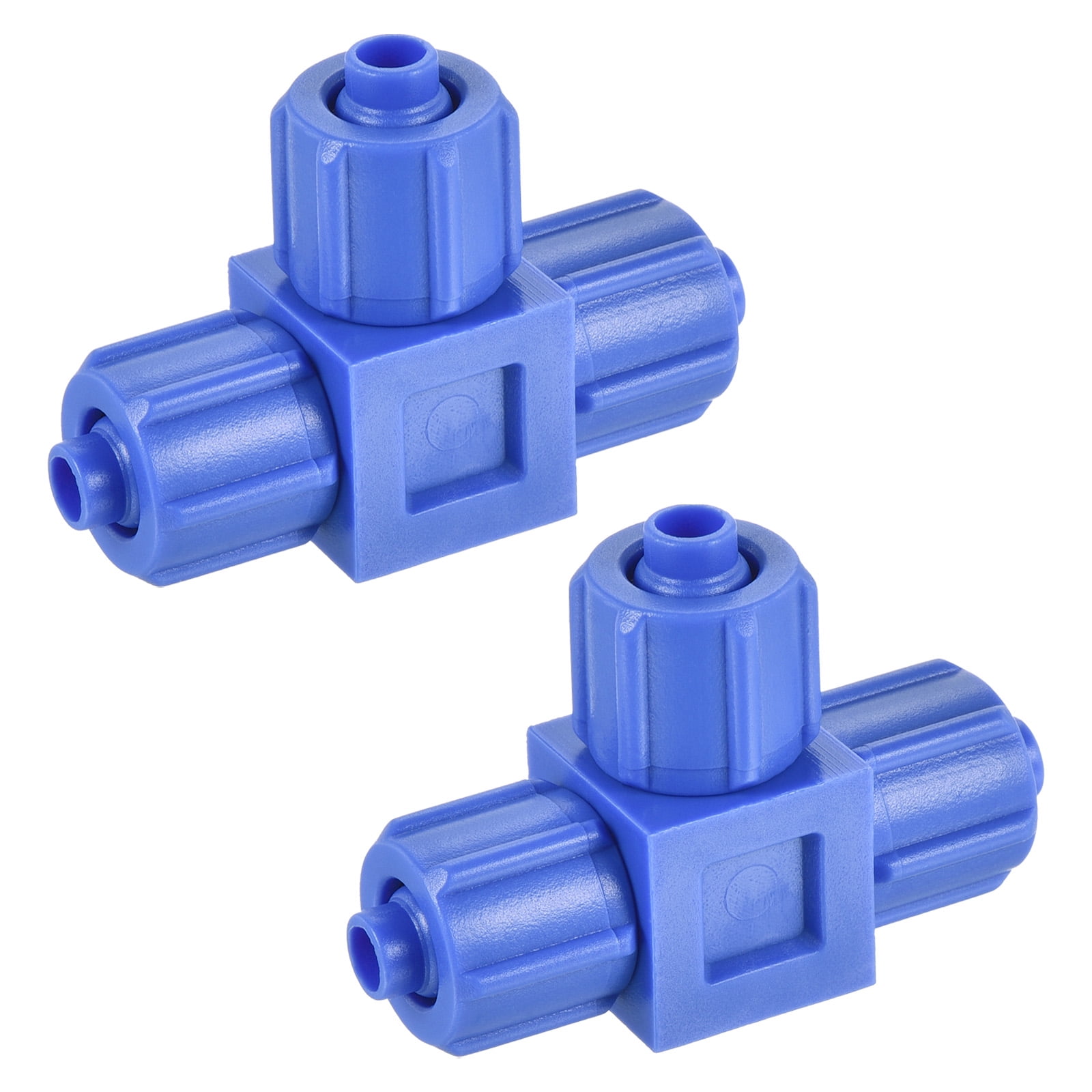 Uxcell Compression Coupling 8mm x 8mm Tube OD Compression Tee Pipe ...