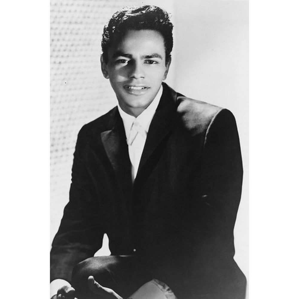 Johnny Mathis Rare Young B&W 24x36 Poster - Walmart.com - Walmart.com
