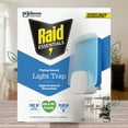 Raid Essentials Flying Insect Light Trap Starter Kit, 1 Fly Trap Device ...