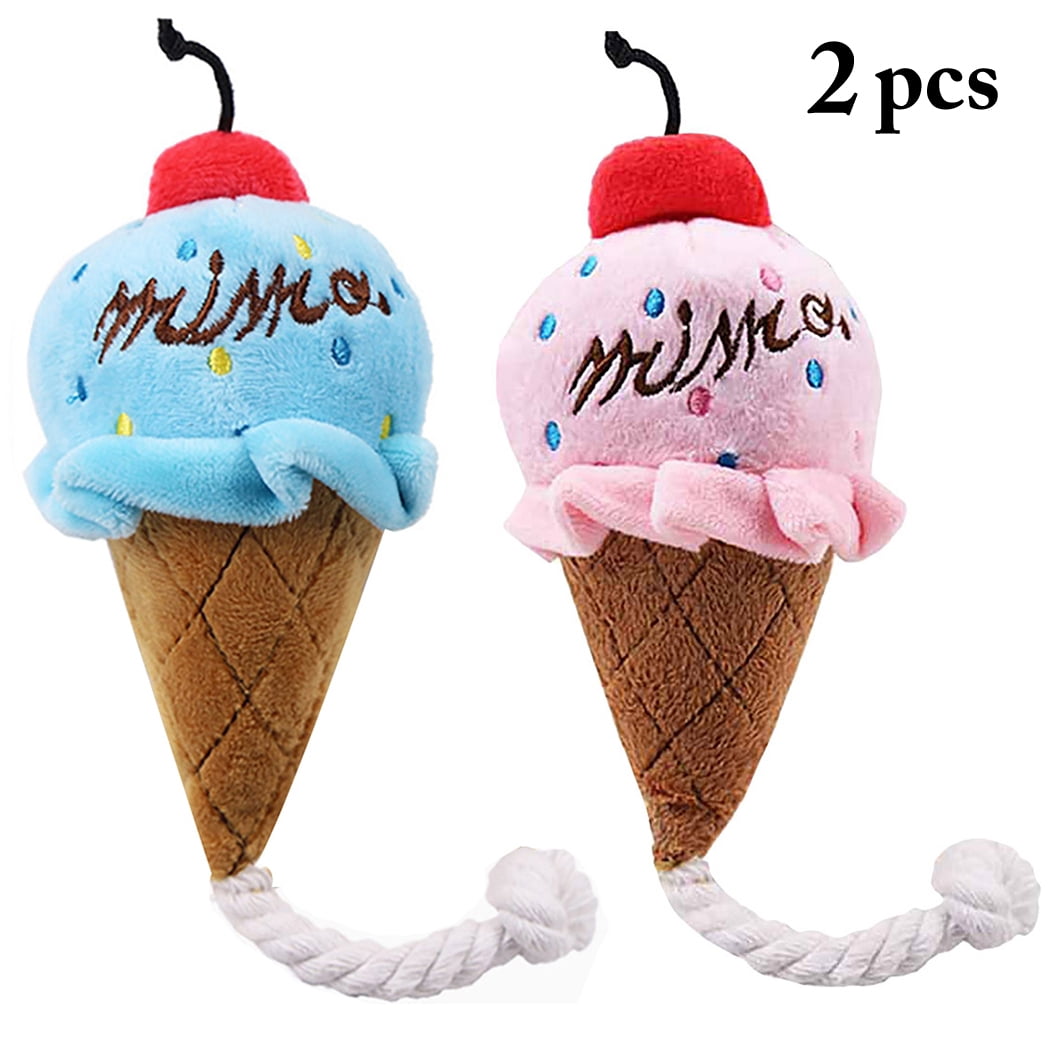 Click here for Nobrand 2pcs Ice Cream Dog Toy Bite Resistant Funn... prices