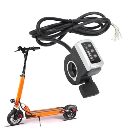 6-Wire Thumb Throttle, 6 Wire Thumb Throttle With ON/OFF Switch Battery ...