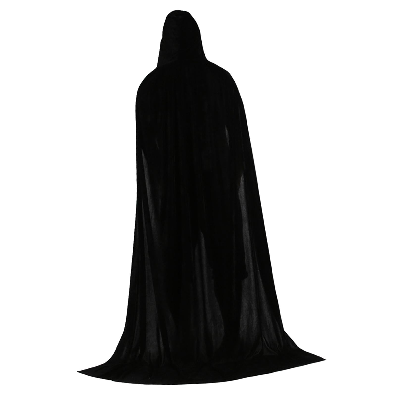 Halloween Kids Velvet Hooded Cape Cloak Robe Devil Costume Lavado a ...