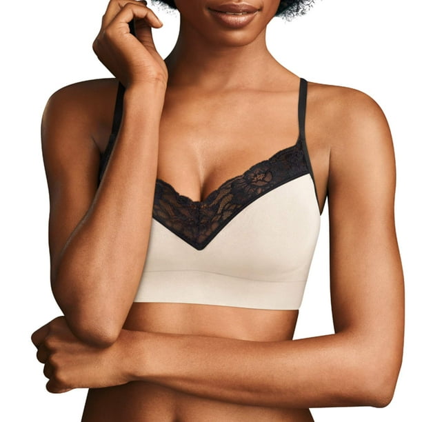 Fit To Flirt Seamless Lace T Back Bra Style 7968