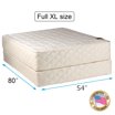 Dream Solutions USA King Size Mattress & Box Spring Set - Orthopedic, Longlasting, Good for Back ...
