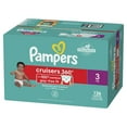 Pampers Cruisers 360 Diapers Size 3, 136 Count (Select for More Options ...