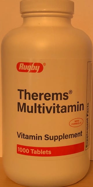 Therems Multivitamins Vitamin Supplement 1000 Count - Walmart.com