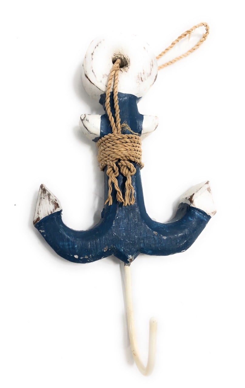 Anchor Hanger 6" - Coastal Blue Decorative Accent | #ata1800815b ...