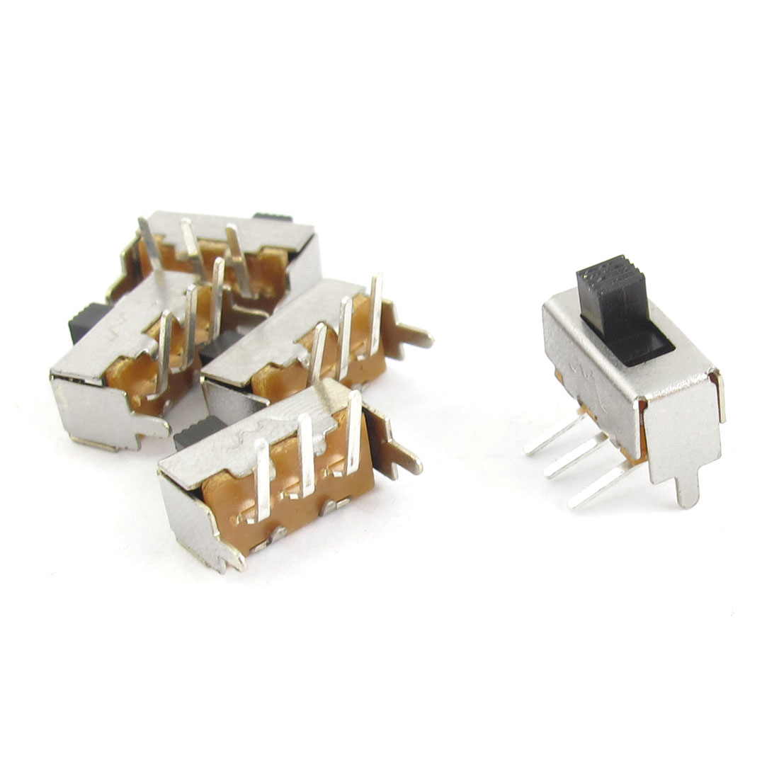 Unique Bargains 5 Pcs On/Off 2 Position 3 Pin SPDT SMD SMT Slide Switch ...