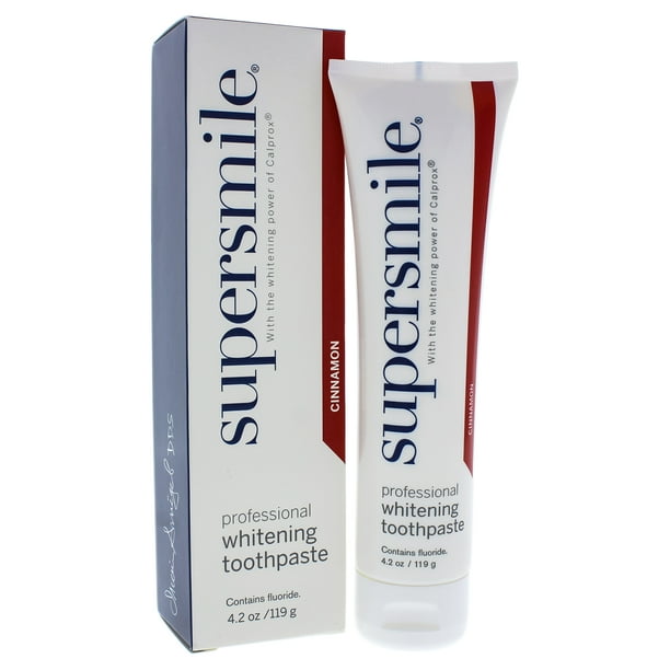 Professional Whitening Toothpaste - Cinnamon by Supersmile for Unisex ...