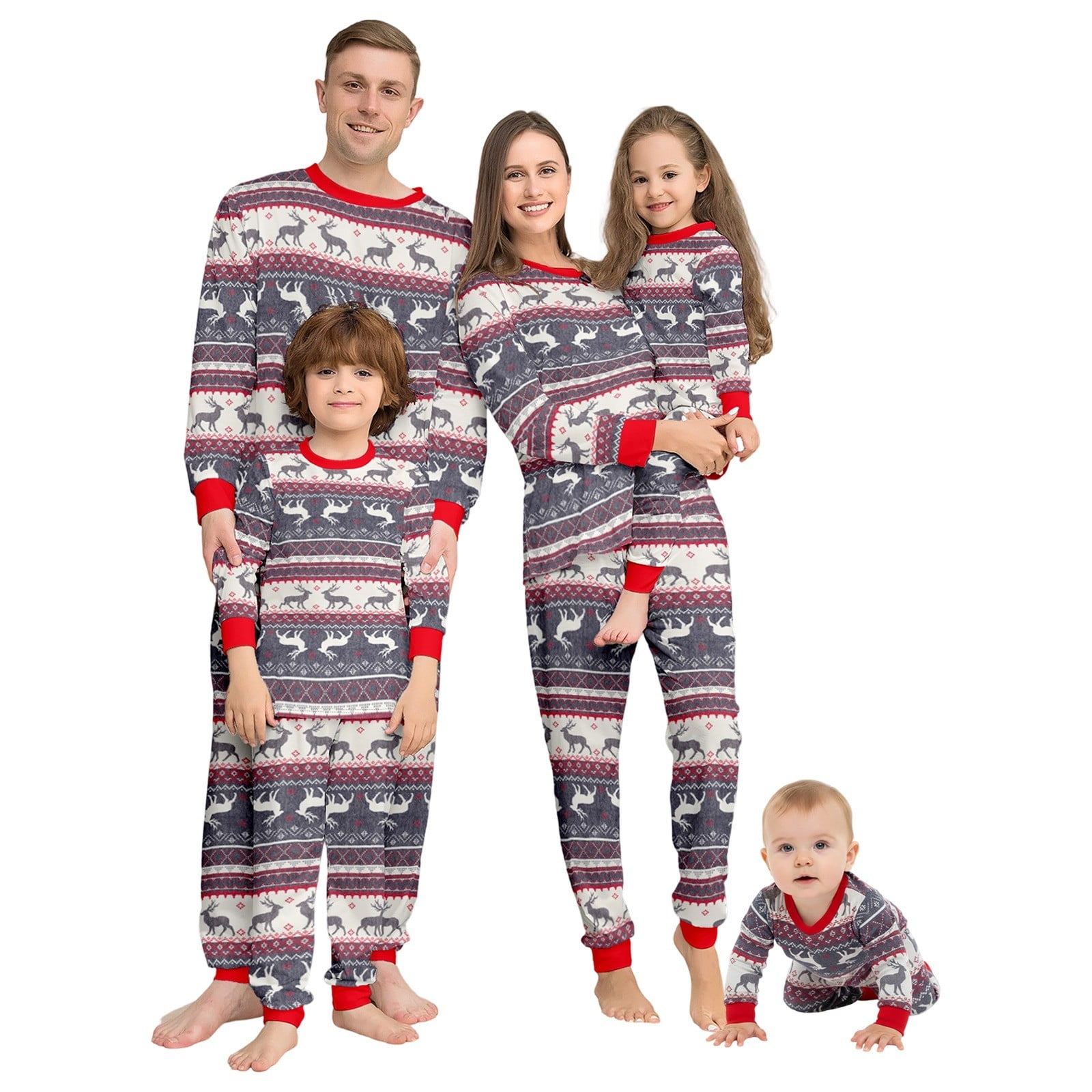 Click here for Elusvia Family Christmas Pajamas Matching Sets Fam... prices