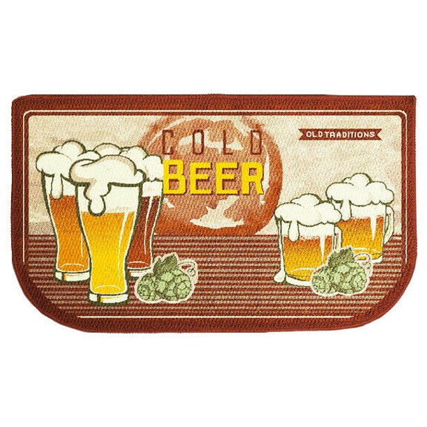 Kashi Home Kitchen Rug, Area Rug, Mat, Beautiful Print Non-Skid Latex ...