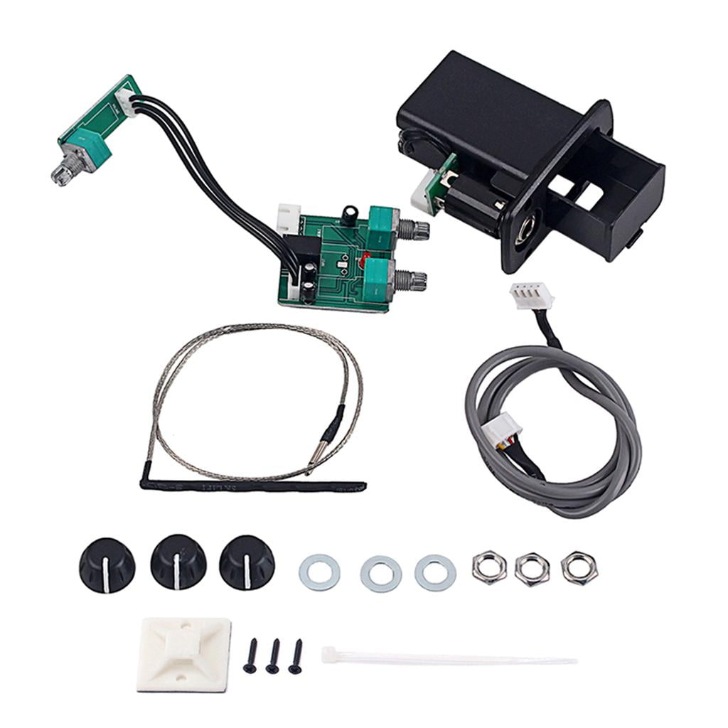 Set Of 3-Band EQ Acoustic Guitar Piezo Pickup Pick Kits Accs - Walmart.com