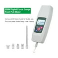 Digital Force Gauge Push and Pull Tester Meter Mini Dynamometer N Kg Lb ...