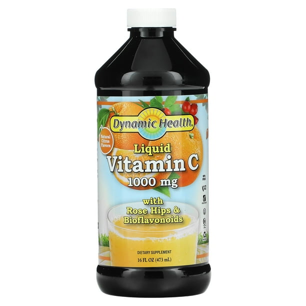 Dynamic Health Laboratories Dynamic Health Vitamin C, 16 oz - Walmart.com