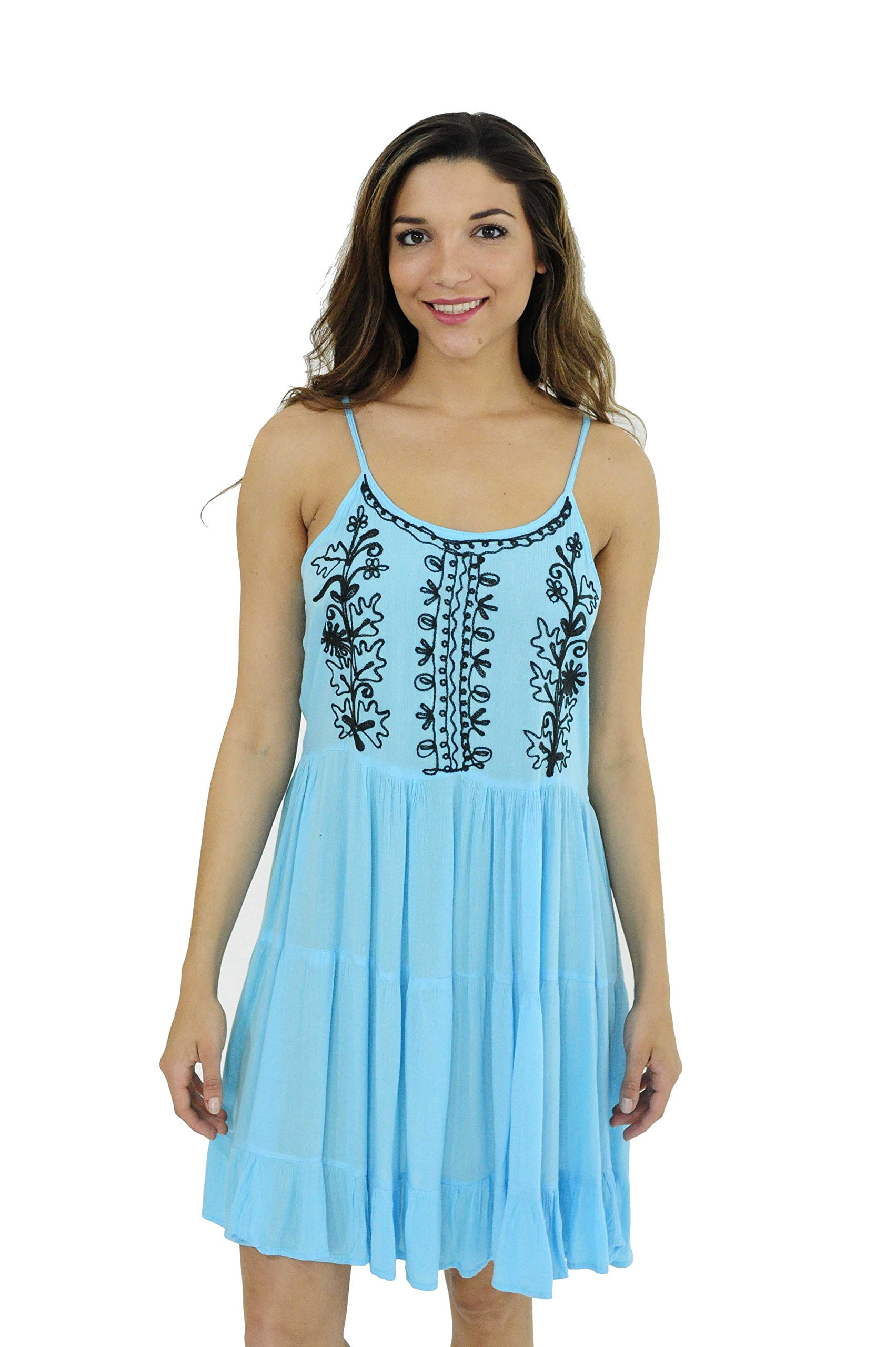 Riviera Sun Dress / Dresses for Women (Turquoise, 2X) - Walmart.com