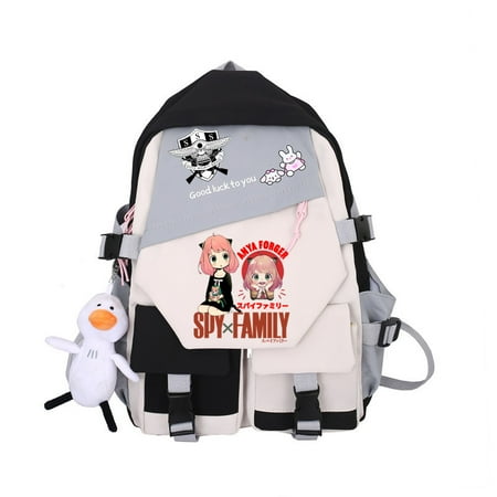 Spy X Family Anya Forger Anime Primary School Kias Backpacks Waterproof ...