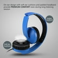 Jelly Comb On Ear Headphones with Mic, Foldable, Volume Control, 3.5mm ...