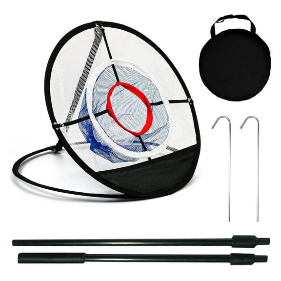 CONCETTA Golf Practice Net with Target Holes, 10x7 FT & 7x7 FT Choice ...