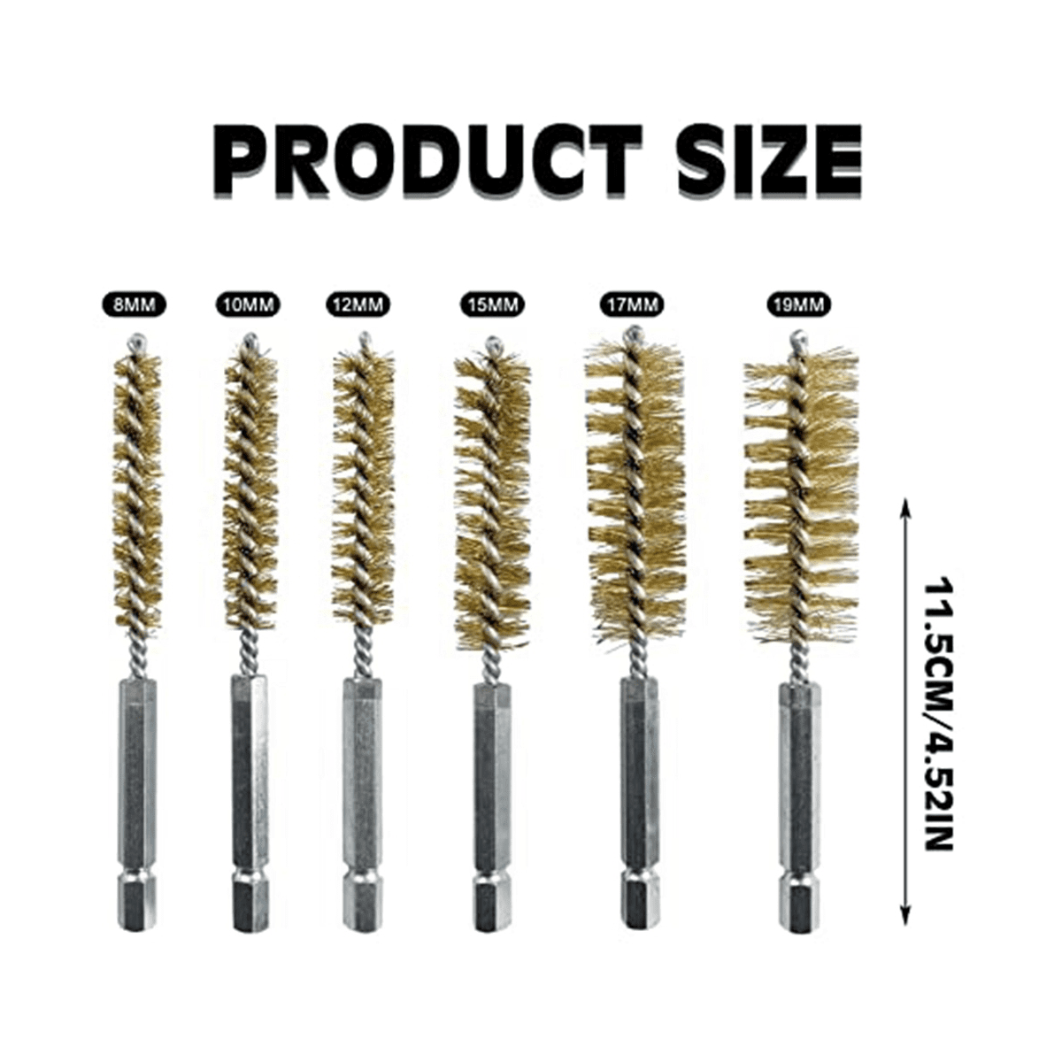 Click here for Unbranded Round Wire Brush Diameter Stainless Stee... prices