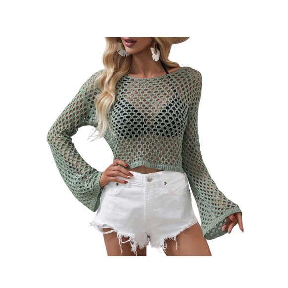 Womens Fishnet Tops