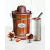 Nostalgia 4-Quart Electric Wood Bucket Ice Cream Maker - Walmart.com