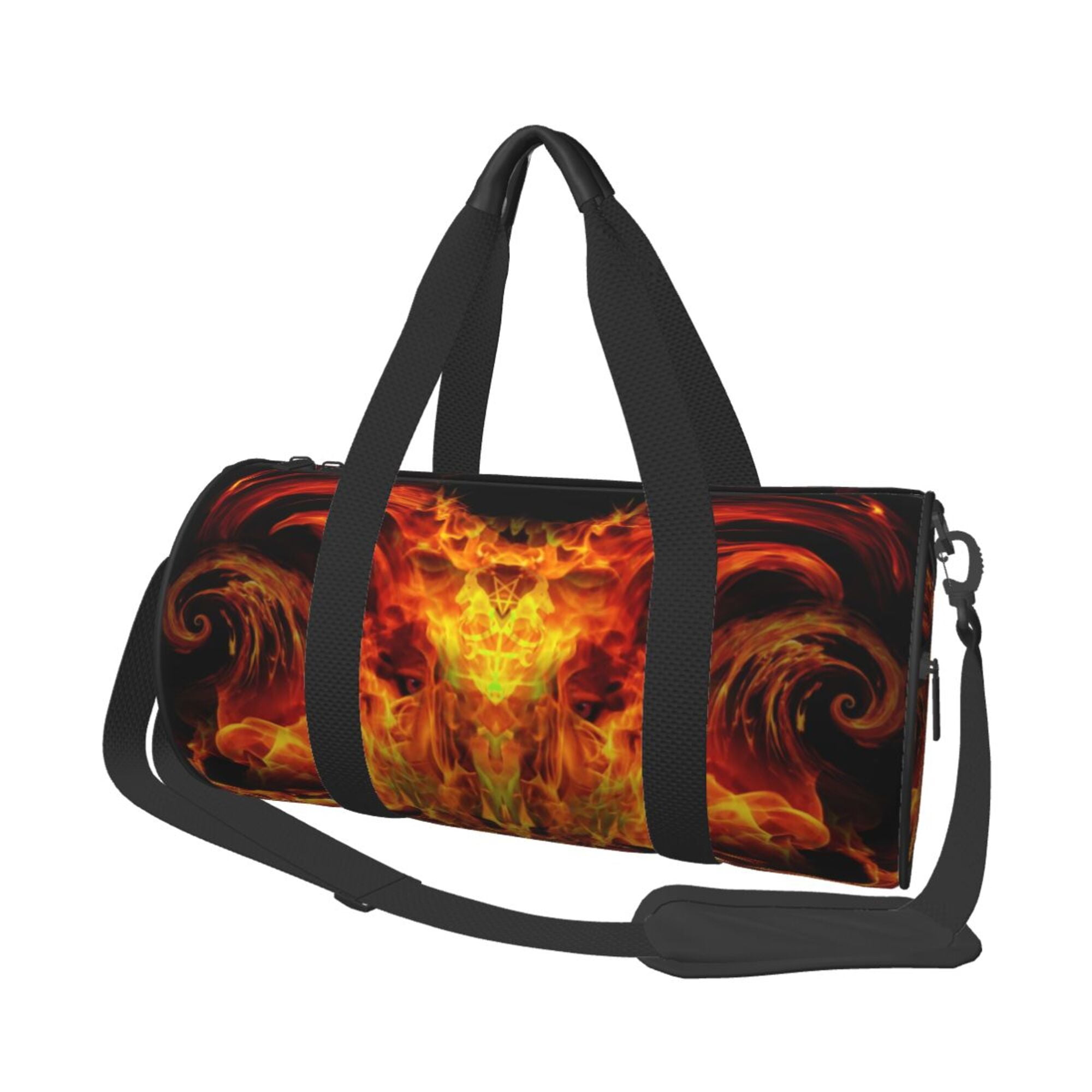 ZICANCN Scary Horror Skull Travel Duffle Bag, Sports Tote Gym Bag ...