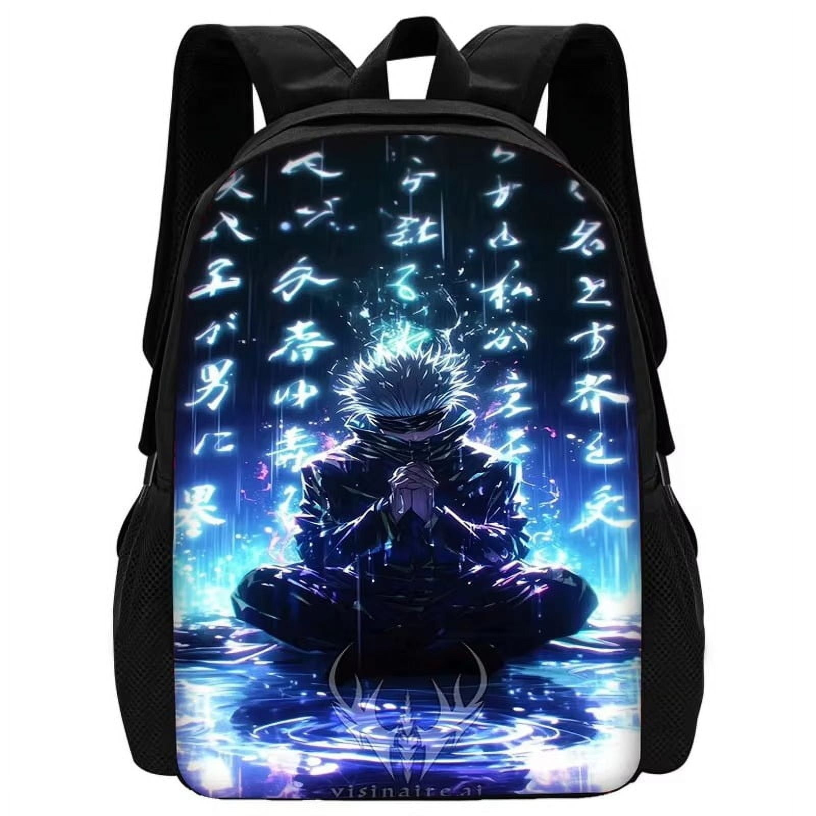 Click here for 3 Pcs Set Jujutsu Kaisen Satoru Gojo Backpack With... prices