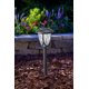Moonrays 97517 Meredith 4-Pack Solar Powered LED Path Light, Black ...