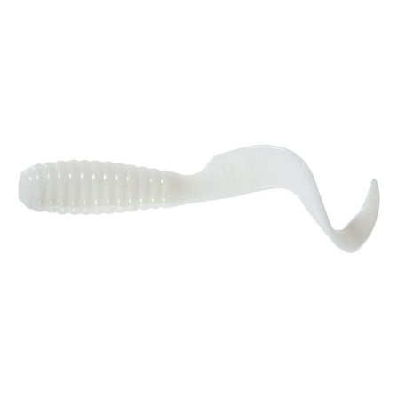 Mister Twister Lil' Bit Curly Tail 1" Grub Black 20PK - Walmart.com