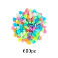 600pcs Multi-Color Dark Glowing Decorative Pebbles, Weather Resistant ...