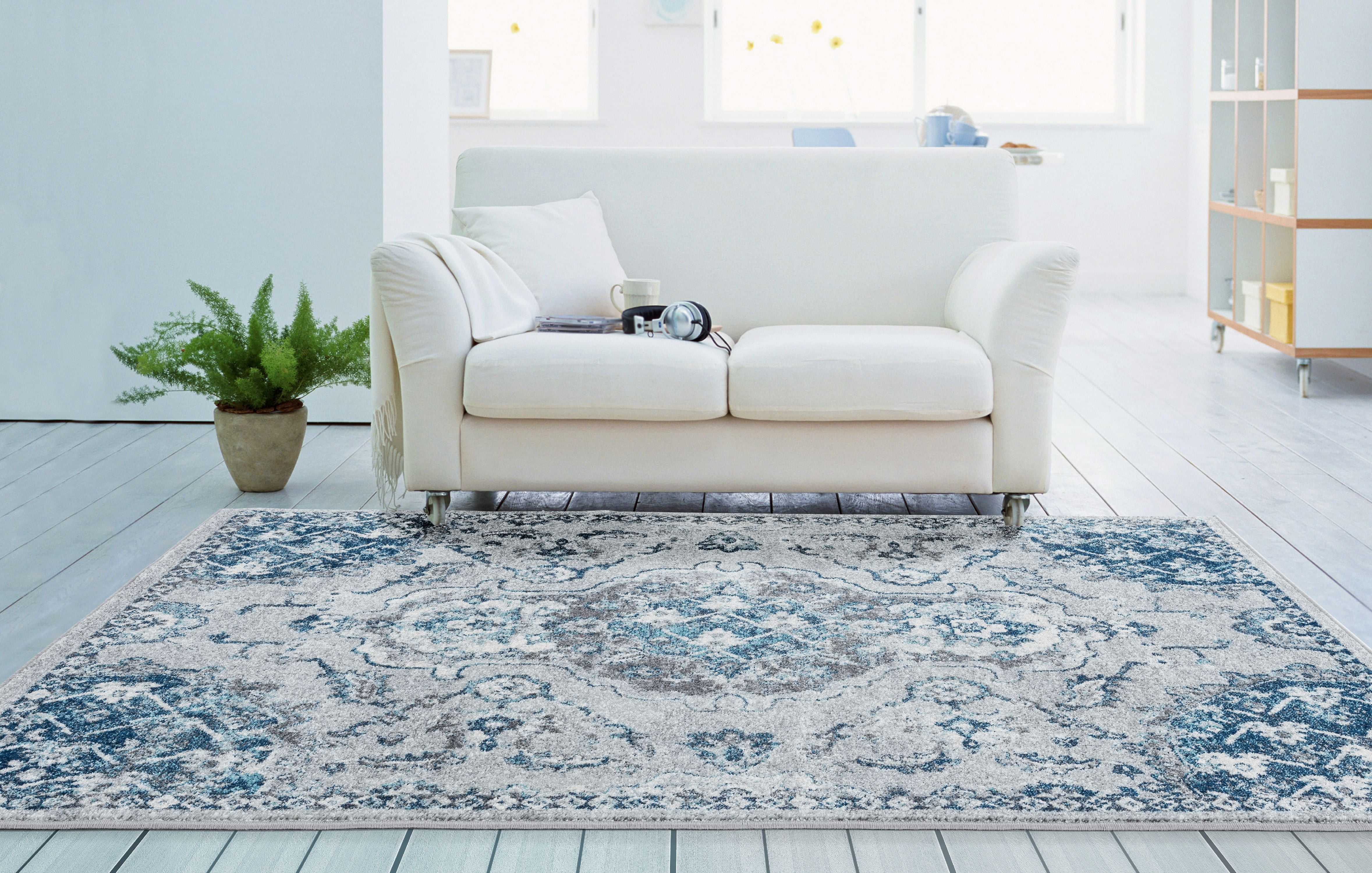 United Weavers Moundsville Delphine Oriental Grey Woven Olefin Area Rug ...