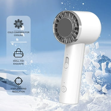 Daiosportswear 199 Speeds Portable Silent USB Fan, Rechargeable Ice ...