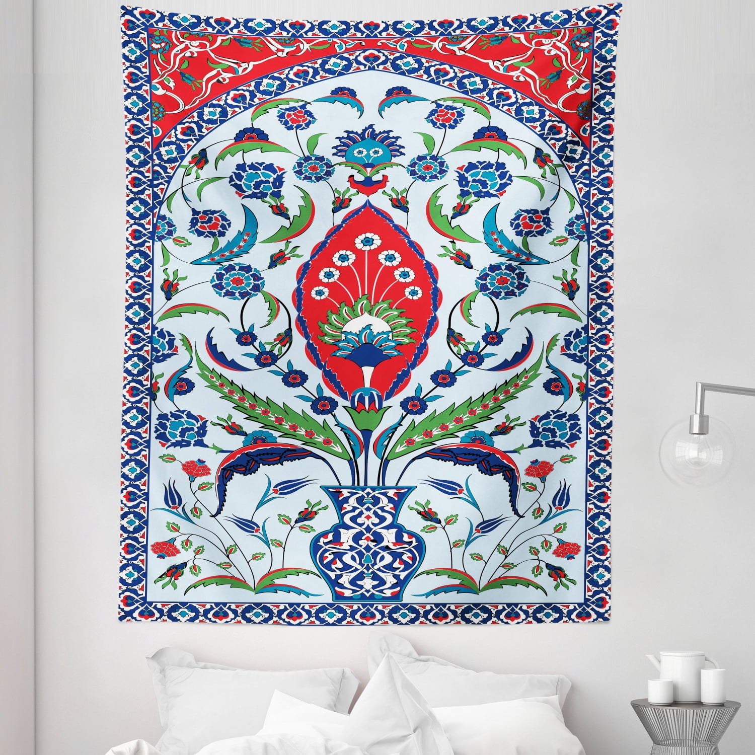 Turkish Pattern Tapestry, Floral Nature Art Motifs from Istanbul ...