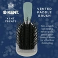 Kent KCR "Create" Vented Cushion Hair Brush for Blowdrying, Root Lift ...