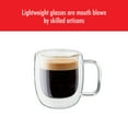 ZWILLING Sorrento Plus 2-pc Double-Wall Glass Espresso Mug Set - Walmart.com
