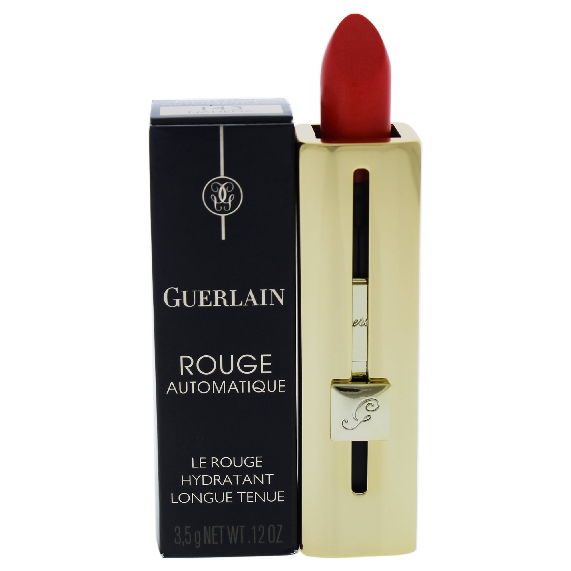 Guerlain Rouge Automatique Long-Lasting Lipstick- # 143 Nahema - Pack ...