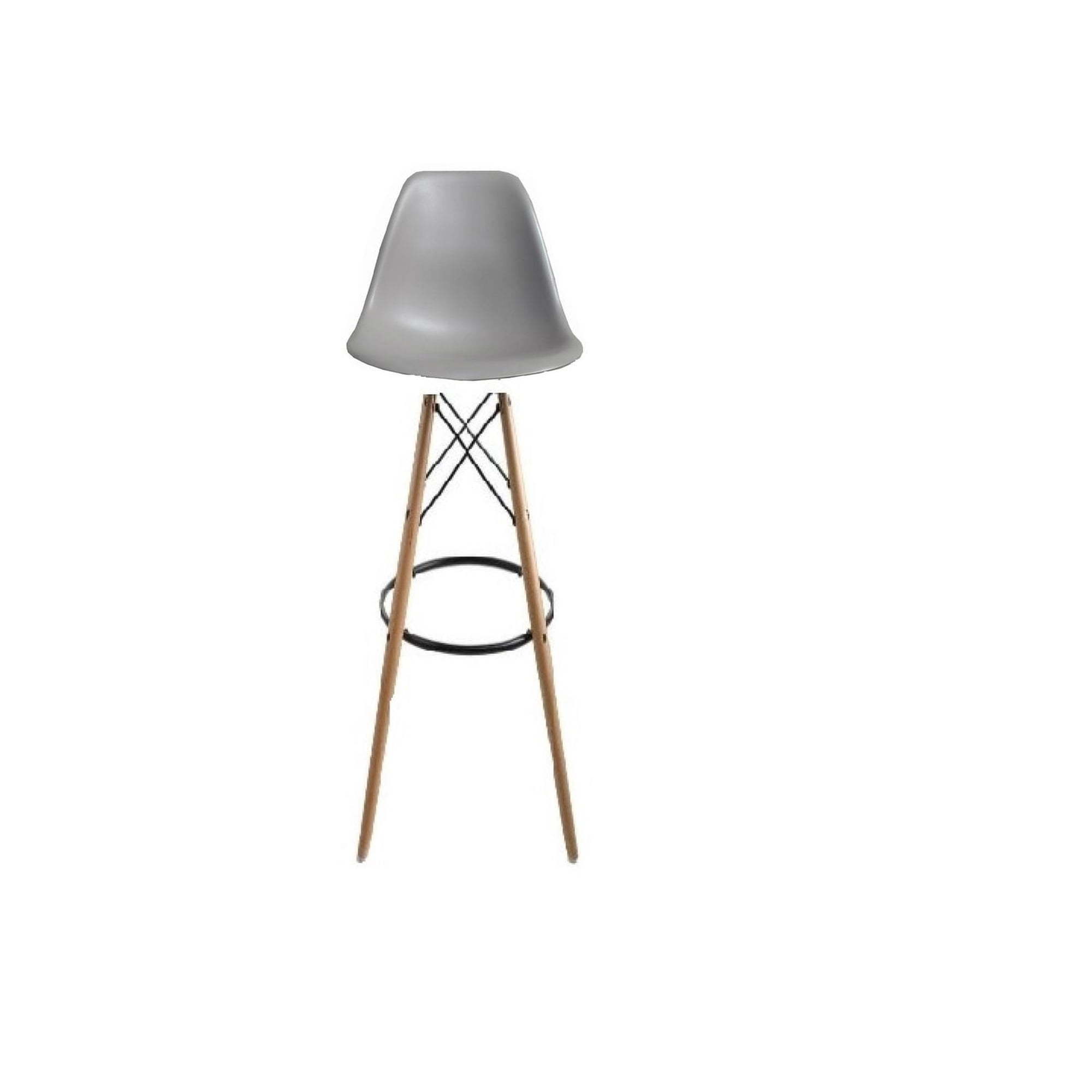 Click here for Plata Décor Import Inc Eames Eiffel Style Stool Wo... prices