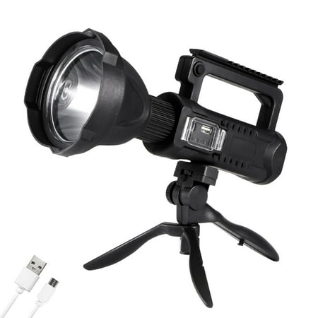 Portable LED Outdoor Electric Search Lamp Handheld Spotlight Outdoor ...