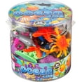 Ocean Life Sea Animal Action Figures 30pc Pack - Giant Bucket of Marine ...